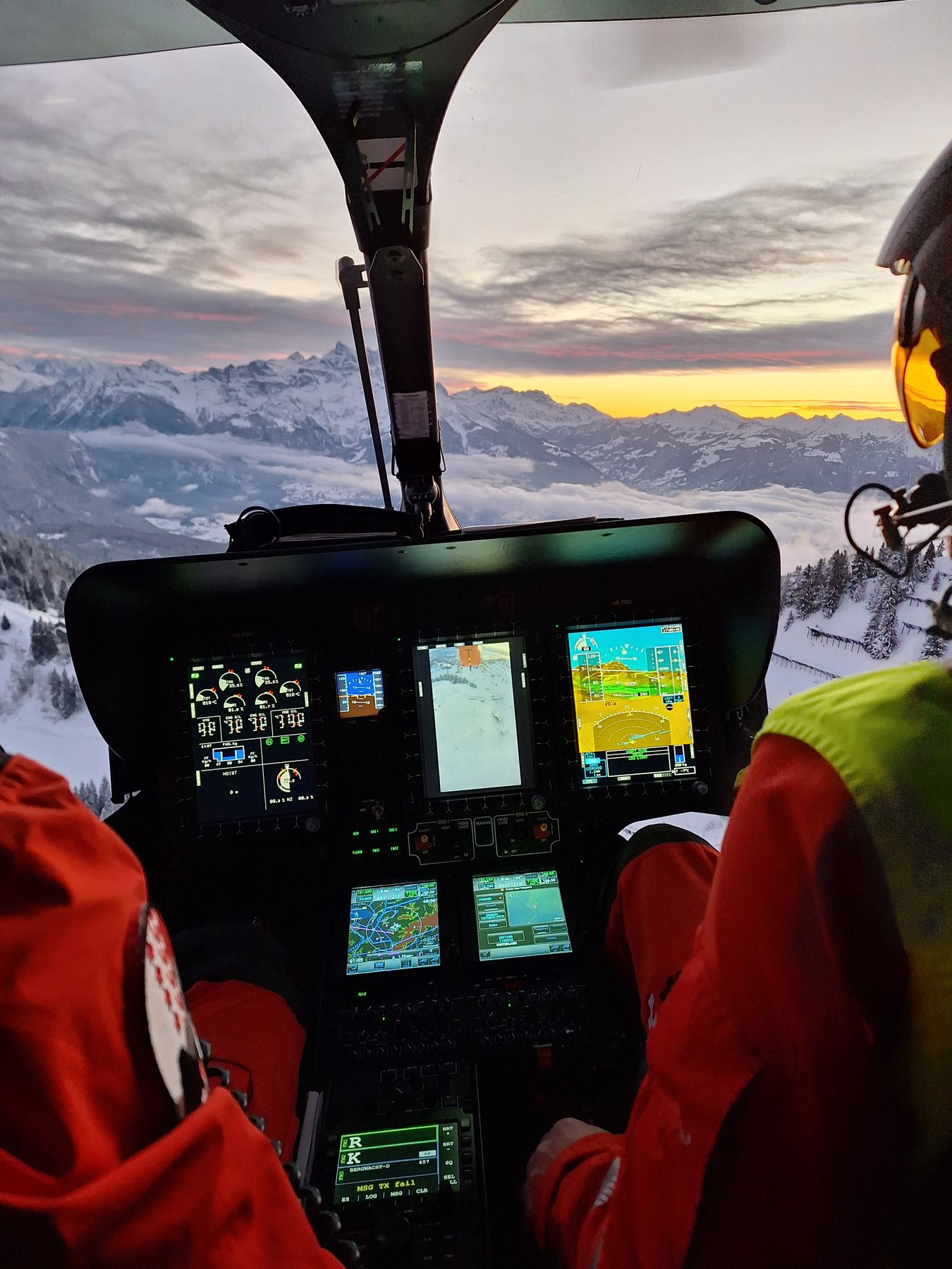Einsätze der Rega-Crews über die Weihnachtstage | Garde aérienne suisse de sauvetage Rega