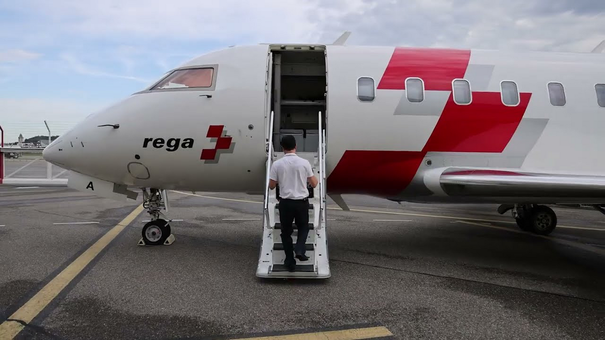 Unser Rega-Alltag: Vor dem Jet-Einsatz | Schweizerische ...