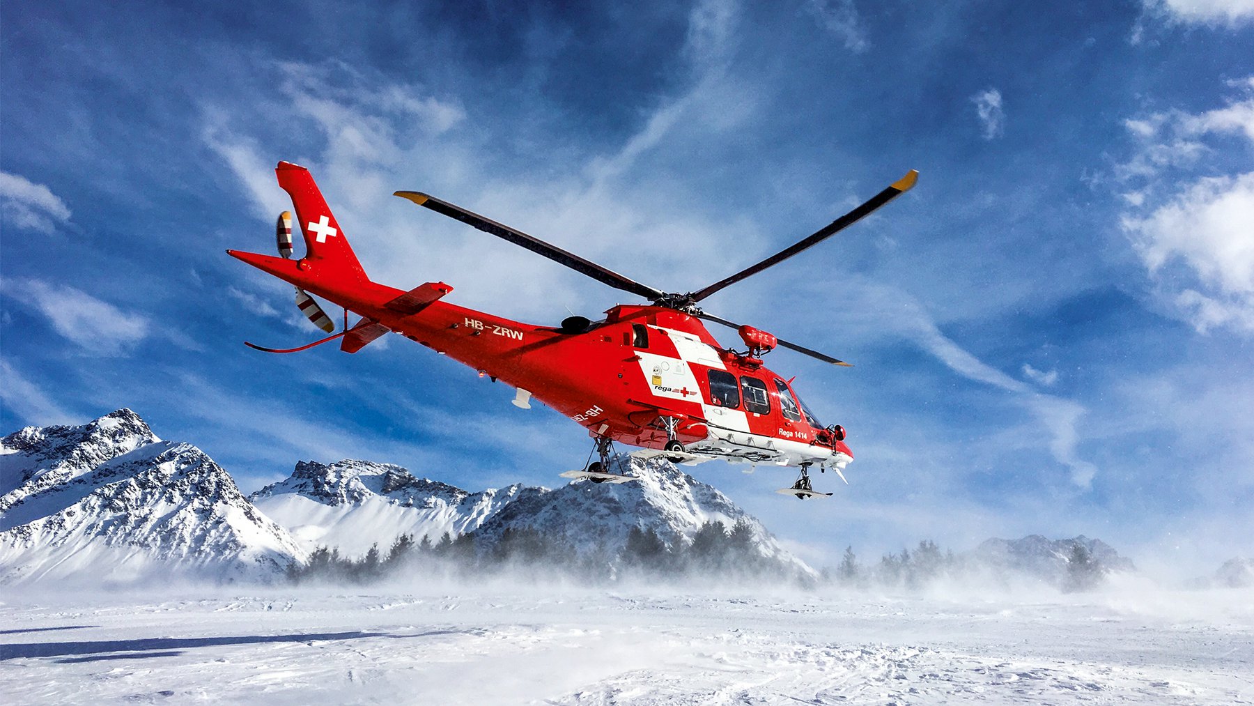Rega-Helikopter an Silvester pausenlos im Einsatz | Garde aérienne suisse de sauvetage Rega