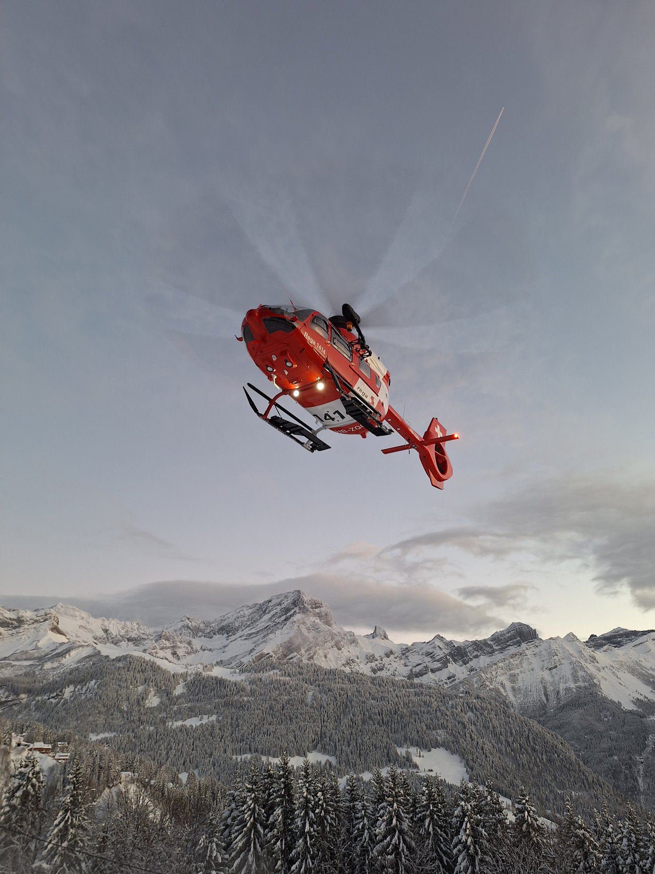 Einsätze der Rega-Crews über die Weihnachtstage | Garde aérienne suisse de sauvetage Rega