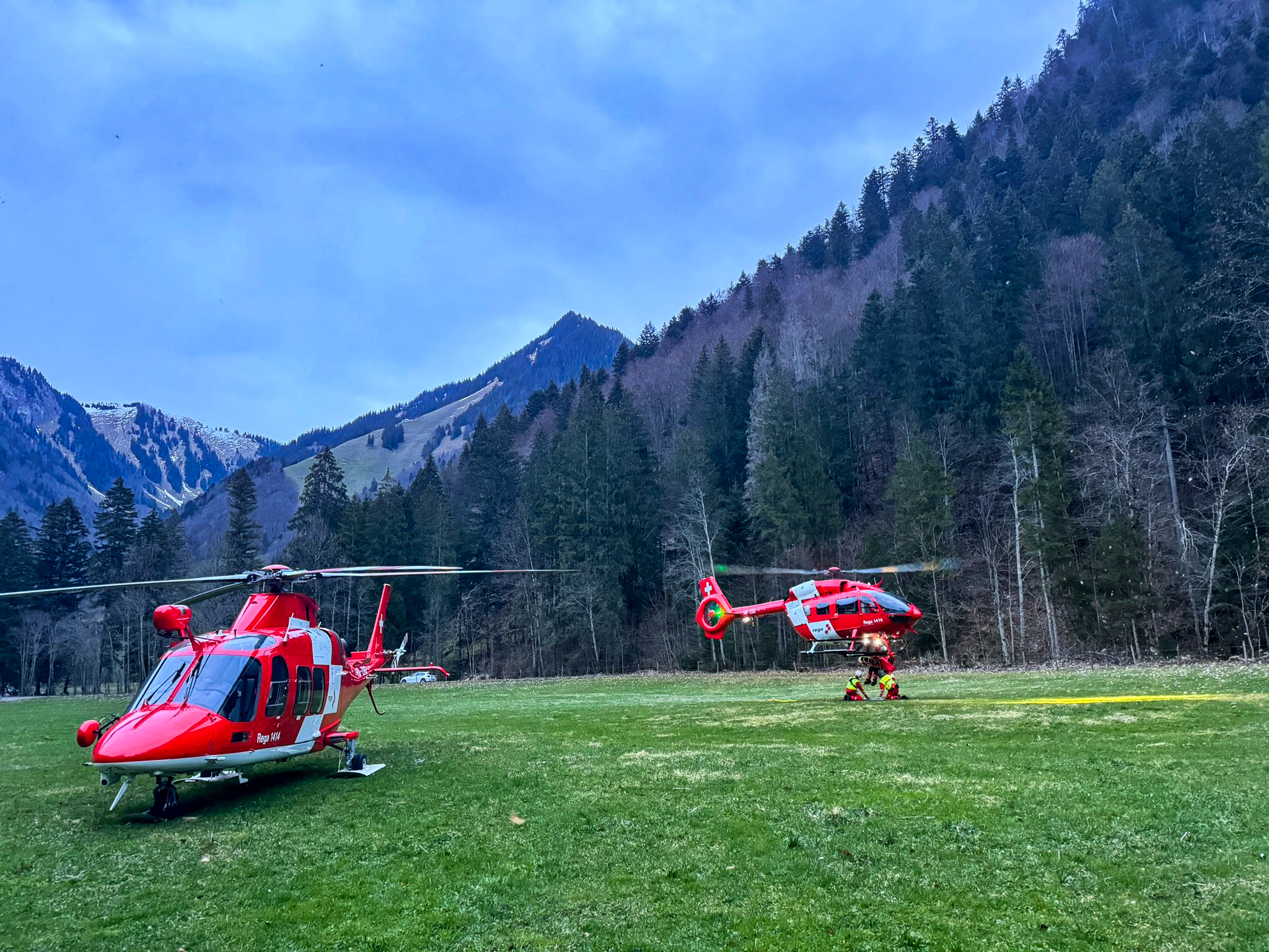 Anspruchsvolle Einsätze am Wochenende | Schweizerische Rettungsflugwacht Rega